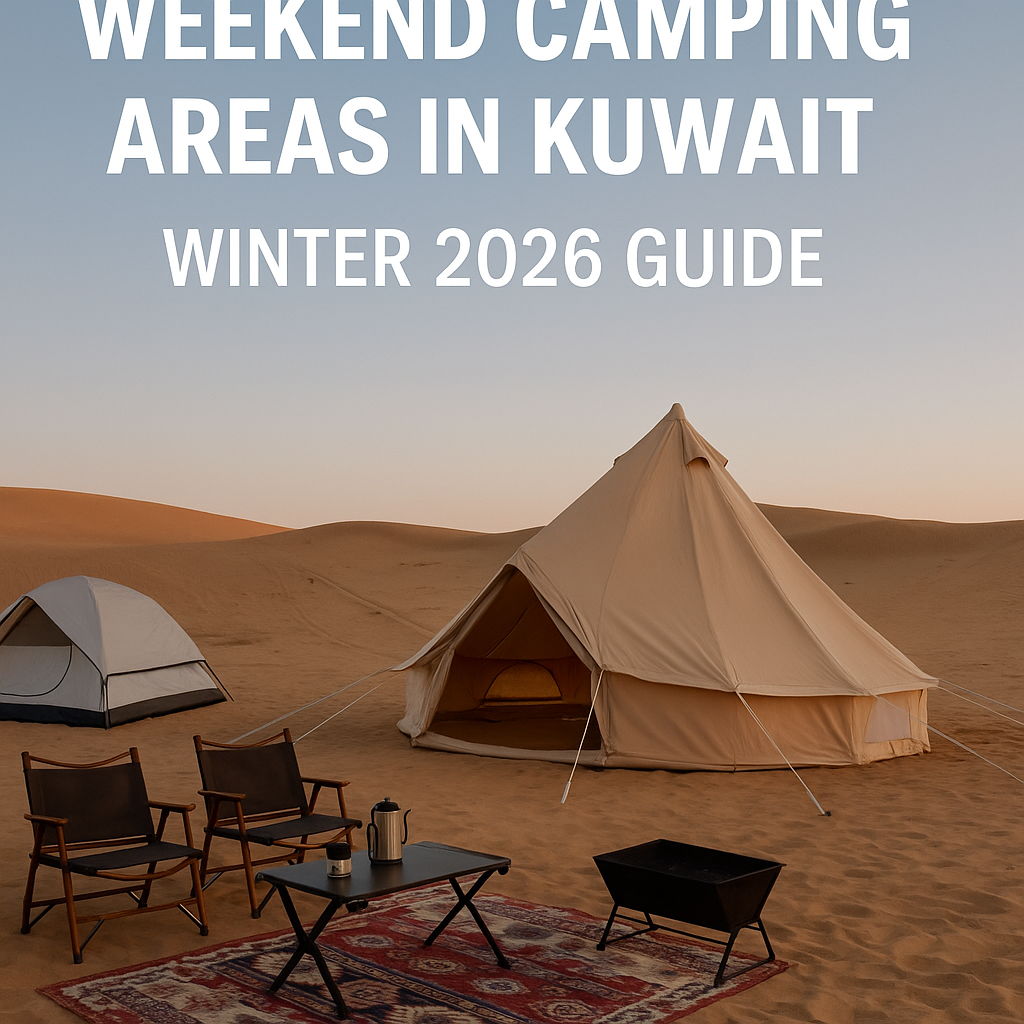Best Weekend Camping Areas in Kuwait (Winter 2026 Guide) - Hussain Hk