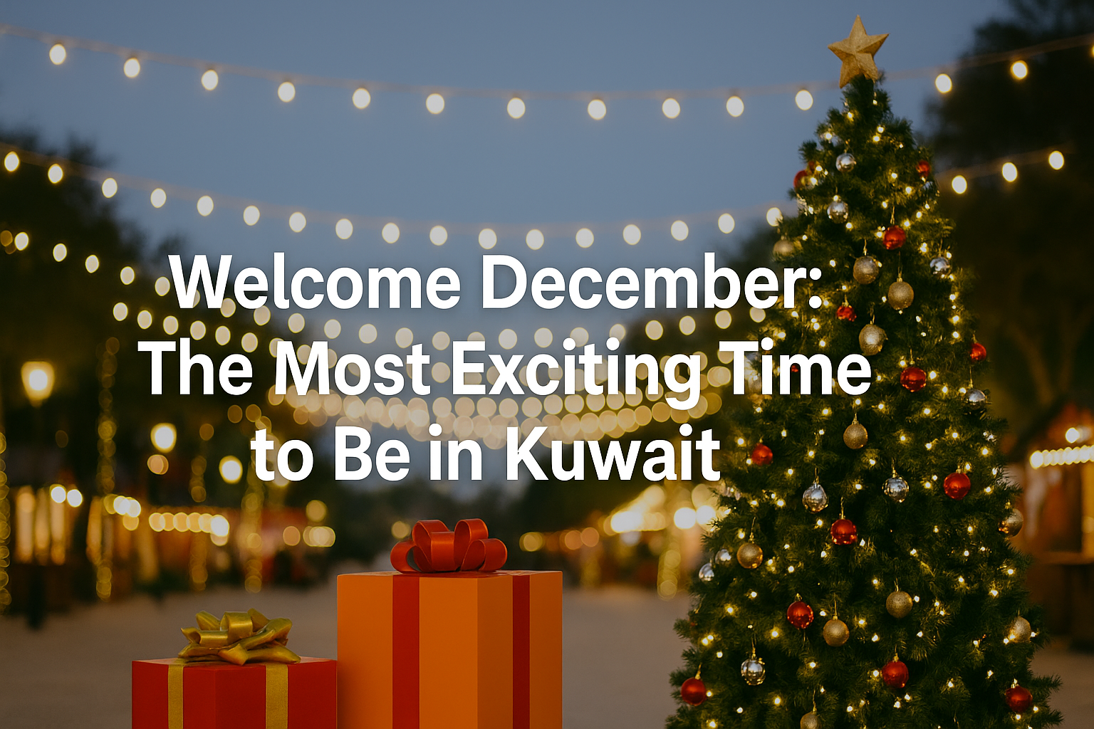 Welcome December 2025: The Most Exciting Time to Be in Kuwait - Hussain Hk